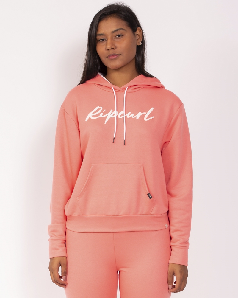 MOLETOM RIP CURL SCRIPT HOOD FLEECE GFE0113