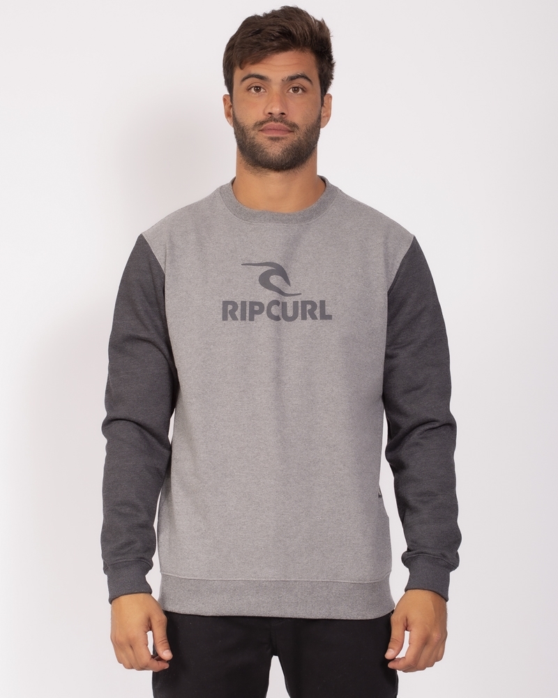 MOLETOM RIP CURL BRAND STACK BICOLOR CFE0300