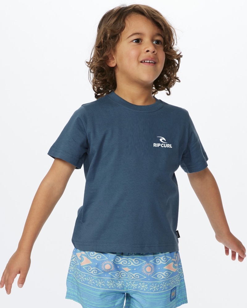 CAMISETA RIP CURL NEW BRAND ICON - INFANTIL 0023TTE79